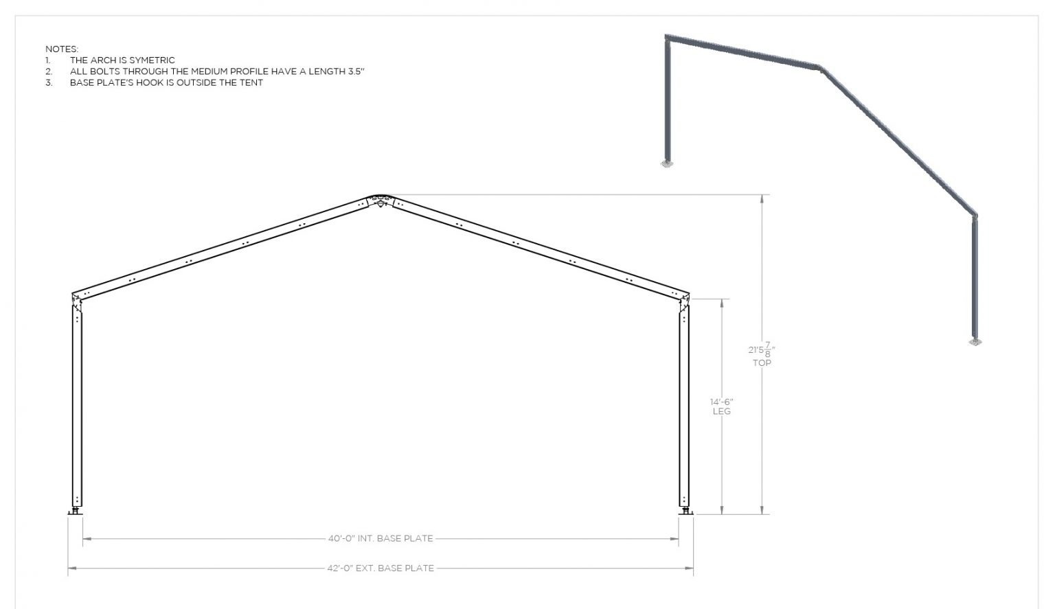 Specifications - American Structure Tent